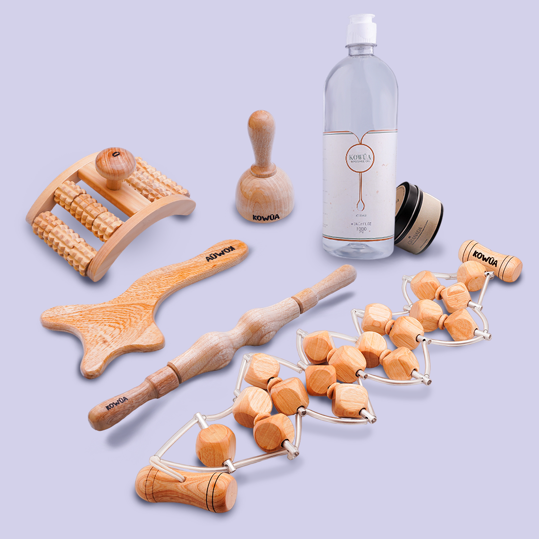 Advanced Woodtherapy Kit - Professional Wood Therapy Tools Set for Body ...